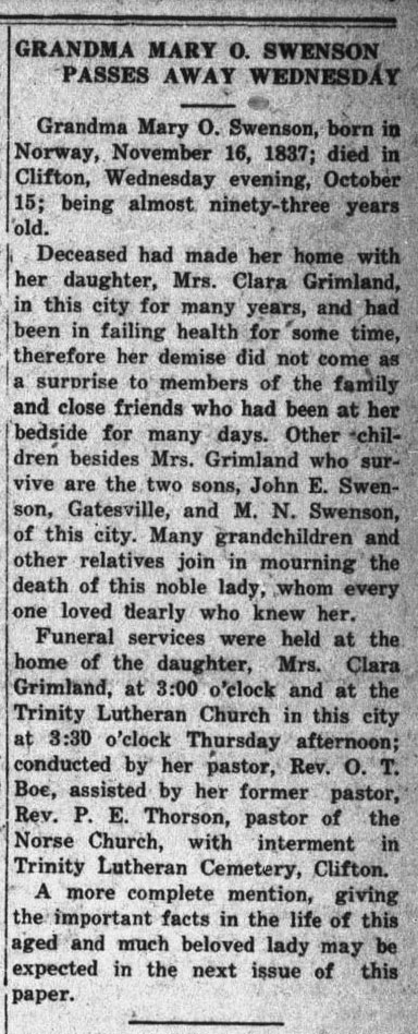 Hessler-Kuler Genealogy